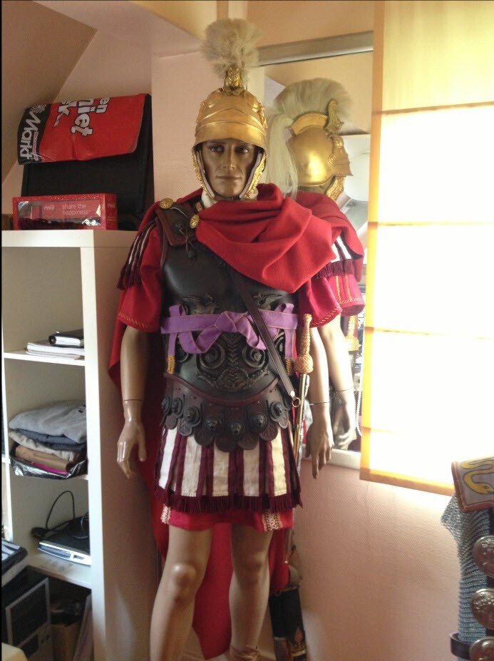 Scipio Africanus Julius Caesar Museum Quality Roman Officer Helmet ...