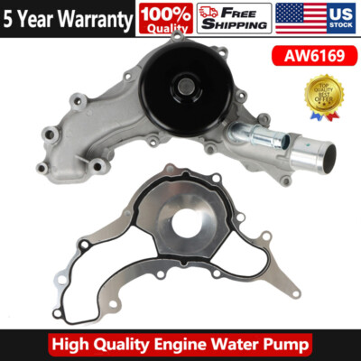 Water Pump AW6169 For 2013-2018 Ram 1500 2011-2019 Dodge Grand Caravan ...