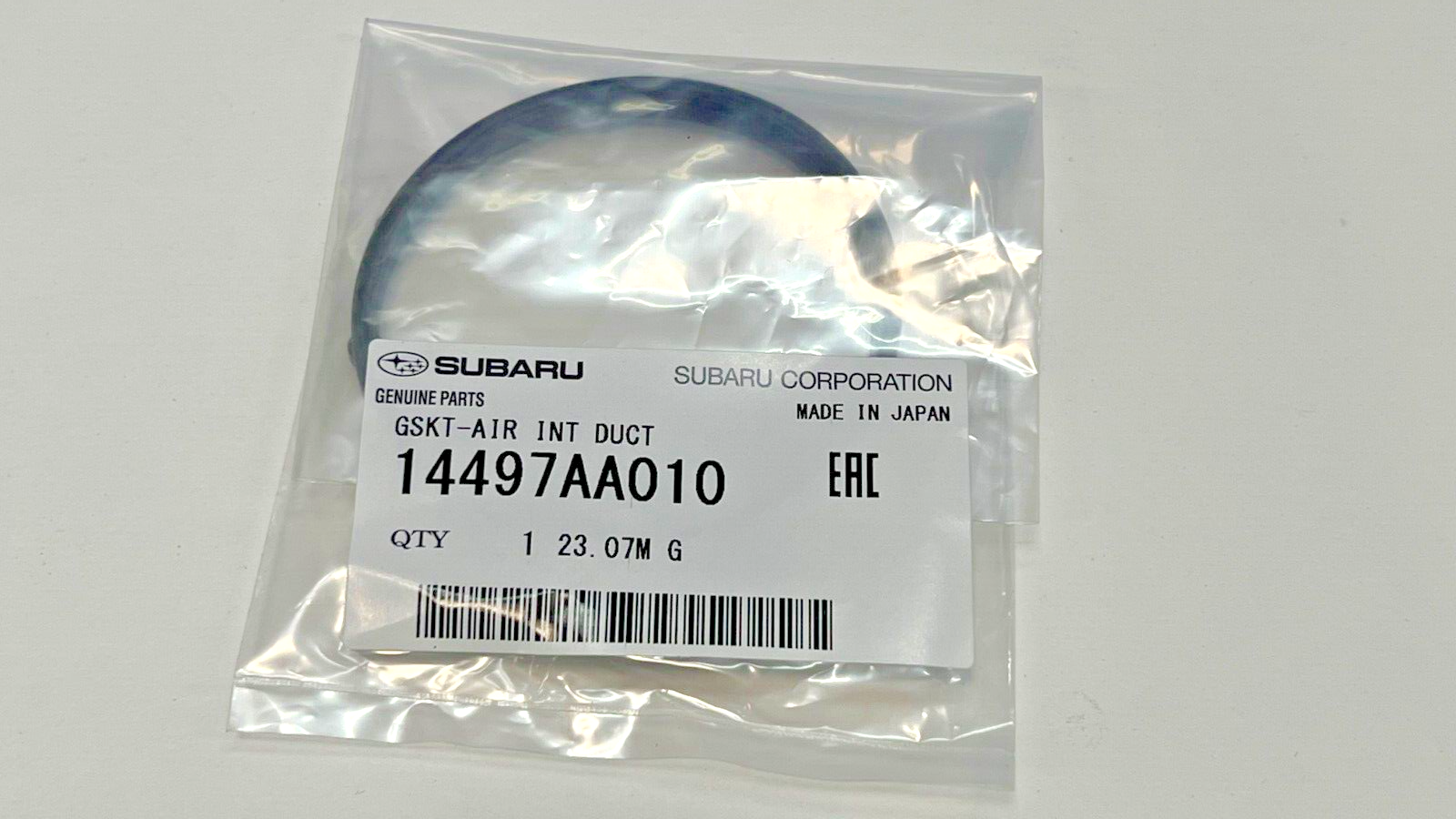 OEM Genuine SUBARU (2005-2014) MOST GASKET, AIR INTAKE DUCT 14497-AA010 ...