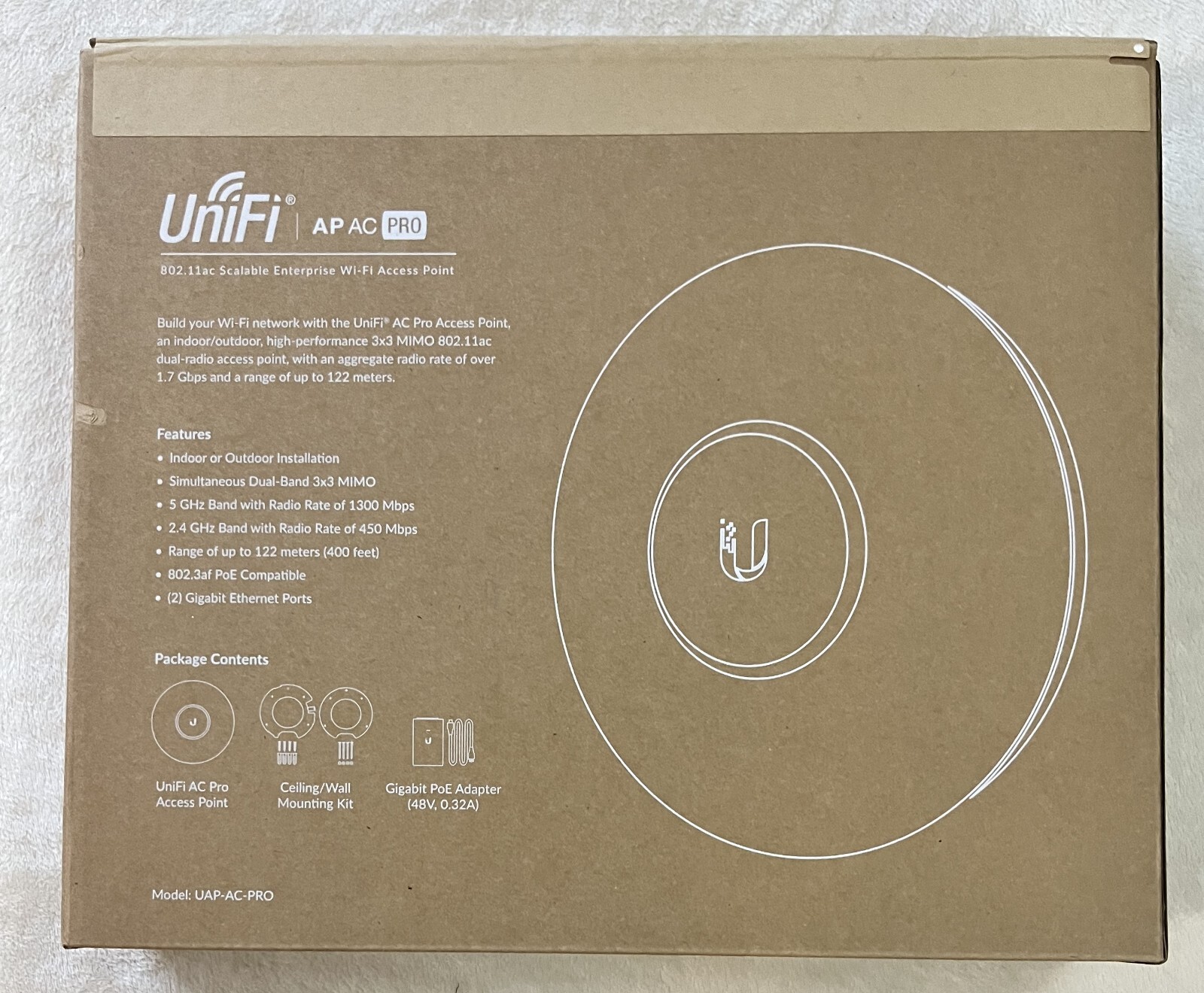 Ubiquiti Networks UniFi AC Pro Wi-Fi 802.11ac Access Point for sale ...