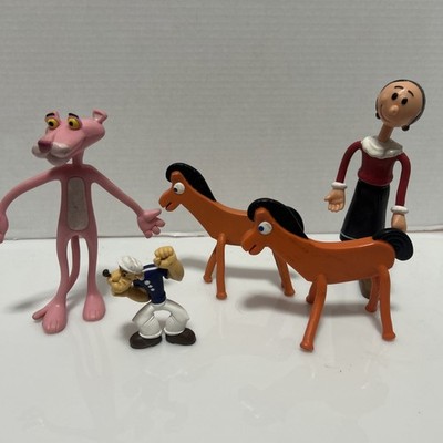 Vintage Bend Ems Gumby’s Pal Pokey, Pink Panther, Olive Oil, Pop Eye ...