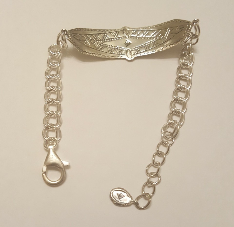 Silpada Sterling silver Make Your Mark Bracelet Engravable 925 New in ...