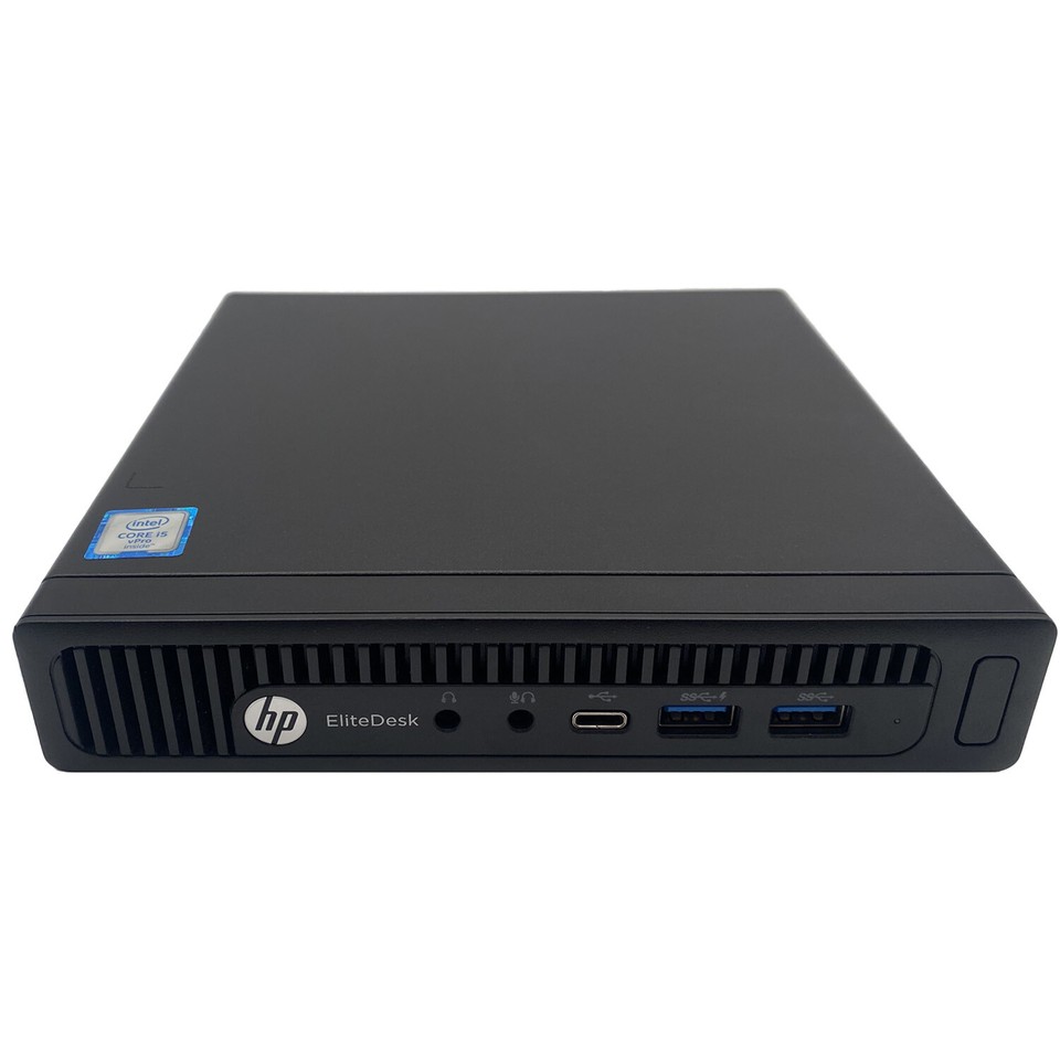 HP 800 G2 Mini Computer 24" LCD 1TB SSD 8GB RAM Core I5 Windows 10 1 ...
