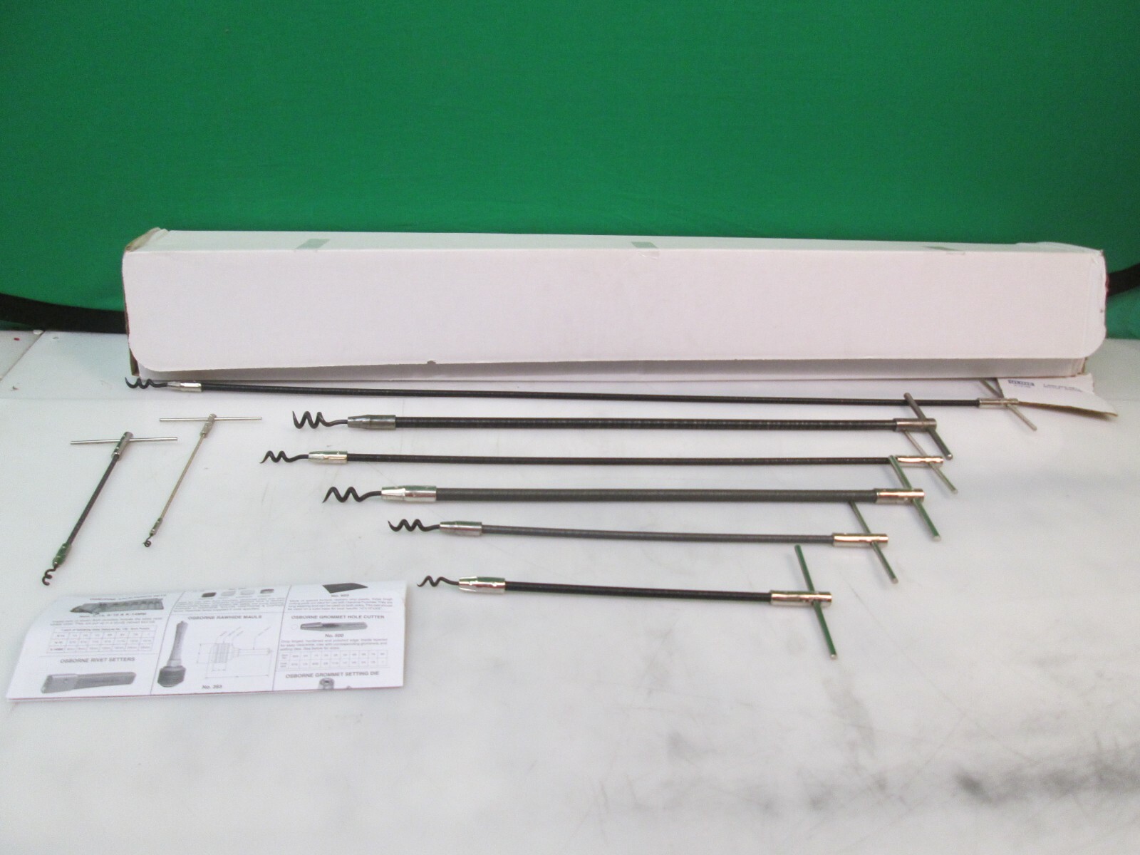 Osborne 1207 Flexible Packing Hook Set 1204-0 -1 -2 -3 -3 -4 -5 (8 PCS ...