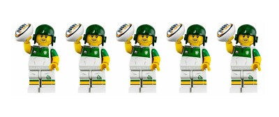 Lego Rugby Player 71025 Series 19 Minifigures Lot of 5 | eBay