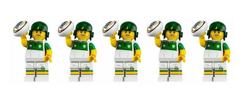 Lego Rugby Player 71025 Series 19 Minifigures Lot of 5 | eBay