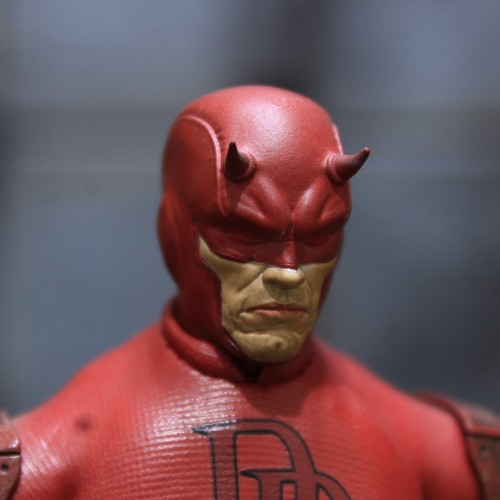 1/12 Custom Marvel Universe Daredevil Marco Checchetto Mezco Head ...