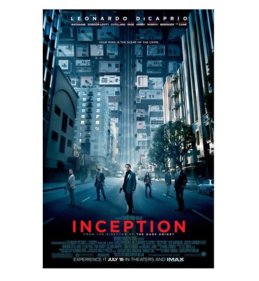 Inception Movie Poster - 24" x 36" | eBay