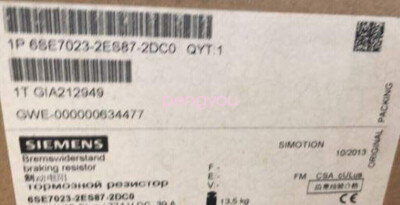 Brand New Siemens 6SE7023-2ES87-2DC0 Fast Shipping FedEx or DHL | eBay