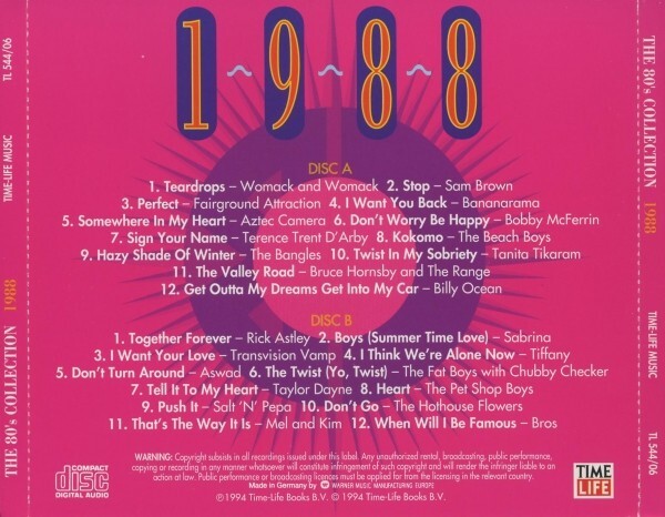 Nice! Rare 20 TIME LIFE CD Set The 80s Eighties Collection Sounds Of ...