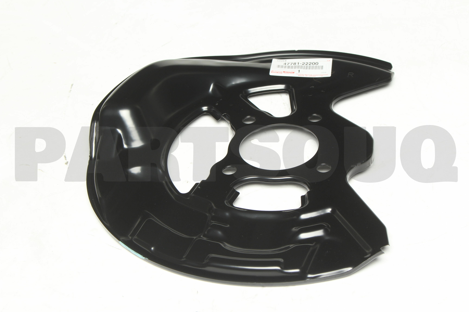 4778122200 Genuine Toyota COVER, DISC BRAKE DUST, FRONT RH 47781-22200 ...