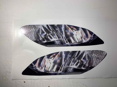 Yamaha R3 Simulated Headlight Decals for race body Front | 2 Pieces | Front