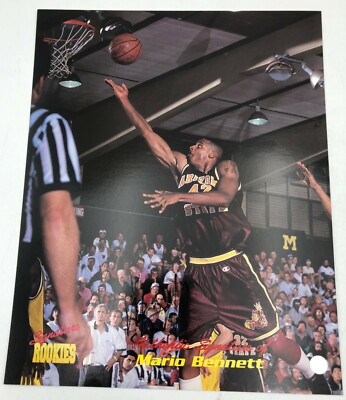 Mario Bennett Arizona State University Autograph Signature Rookies 8x10 ...