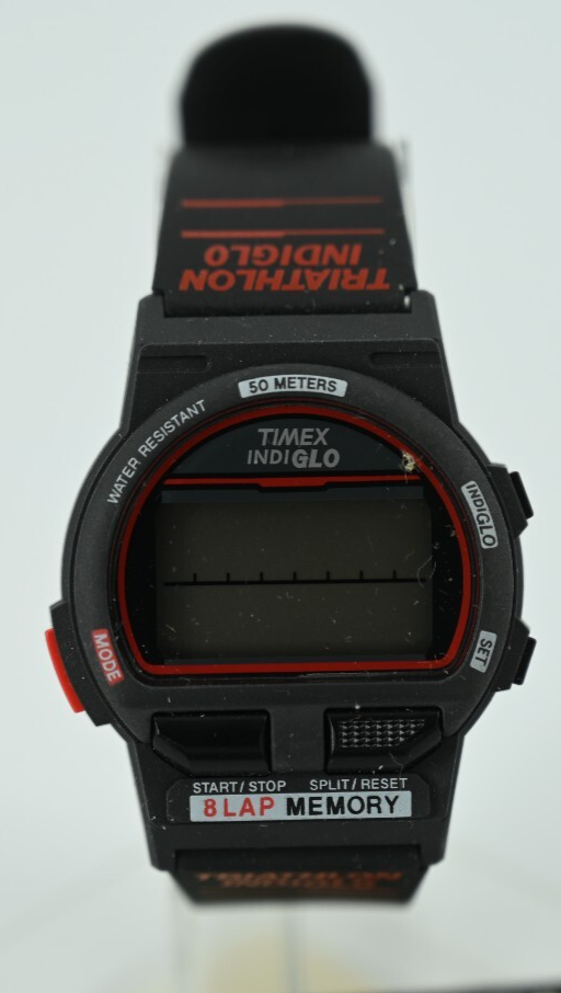 Timex Ironman Triathlon Indiglo Watch Model 62931 Red NOS Vintage 1990s ...