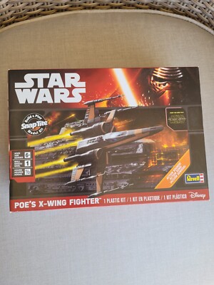 Star Wars Snap Tite Model Kit Poe's X-wing Fighter By Revell | eBay