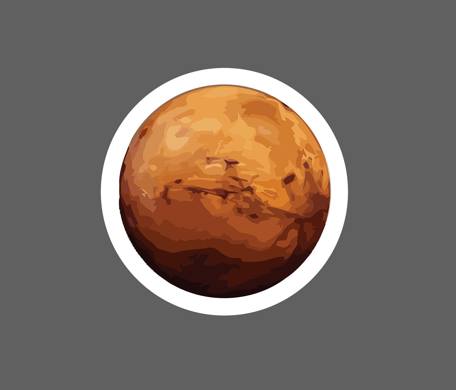 Mars Sticker Planet Galaxy Waterproof Space Life Gift NEW | eBay