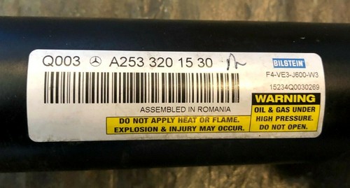 GENUINE OEM 2016 2017 2018 MERCEDES GLC300 REAR SHOCK ABSORBER STRUT ...