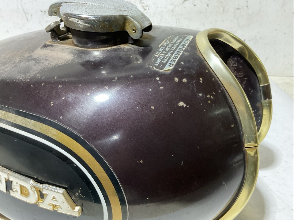 Honda CB 550 Four Gas Tank- Light Rust- No Flaking Rust | eBay