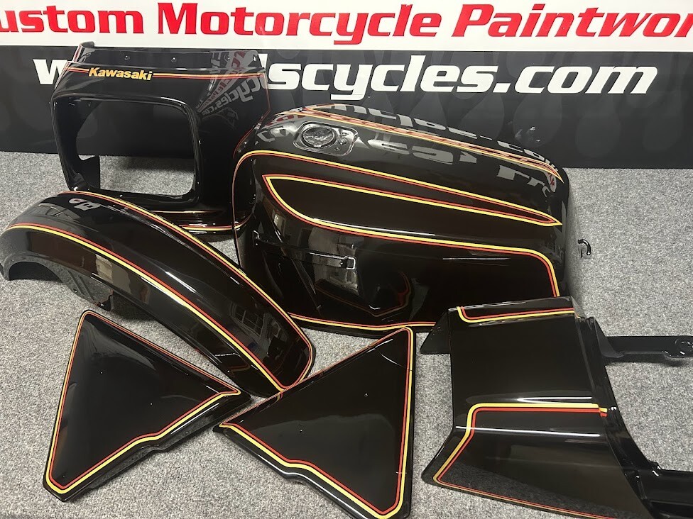 Kawasaki KZ1300, GPZ, GPZ900, GPZ1100, GPZ550, GPZ750 tank, tail ...