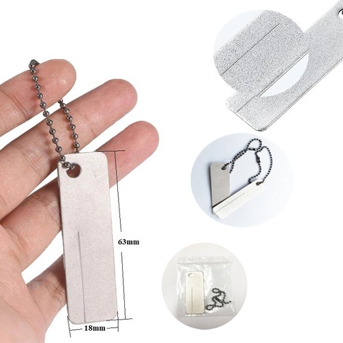Outdoor Super hard diamond grinding stone fish hook file pocket multi ...
