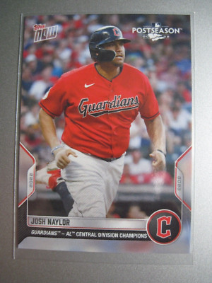 2022 TOPPS NOW POSTSEASON CLEVELAND GUARDIANS JOSH NAYLOR #PS54 | eBay