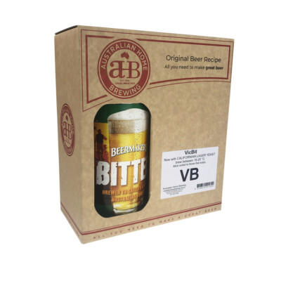 Beer Recipe Kit VB Victoria Bitter Clone home brew beer recipe brewing ...