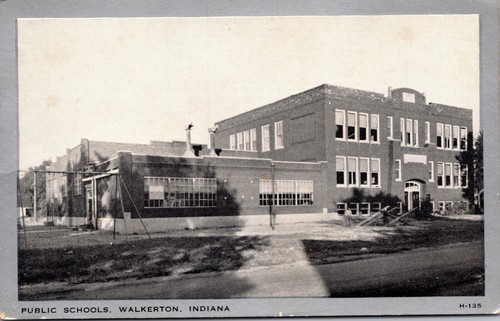 Postcard Public Schools in Walkerton, Indiana | eBay