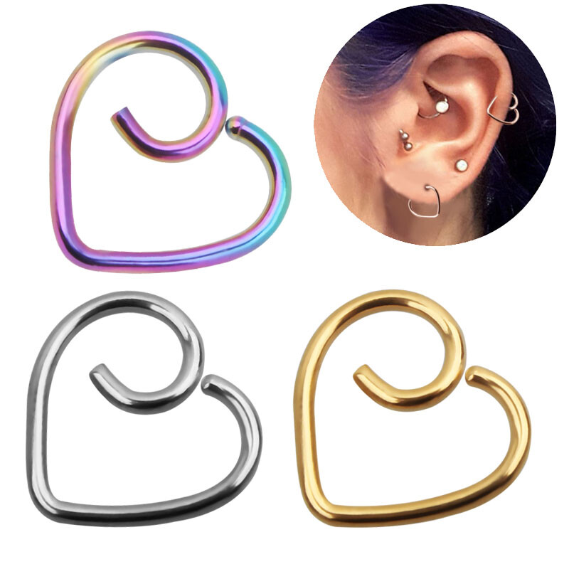 Heart Rook Earring