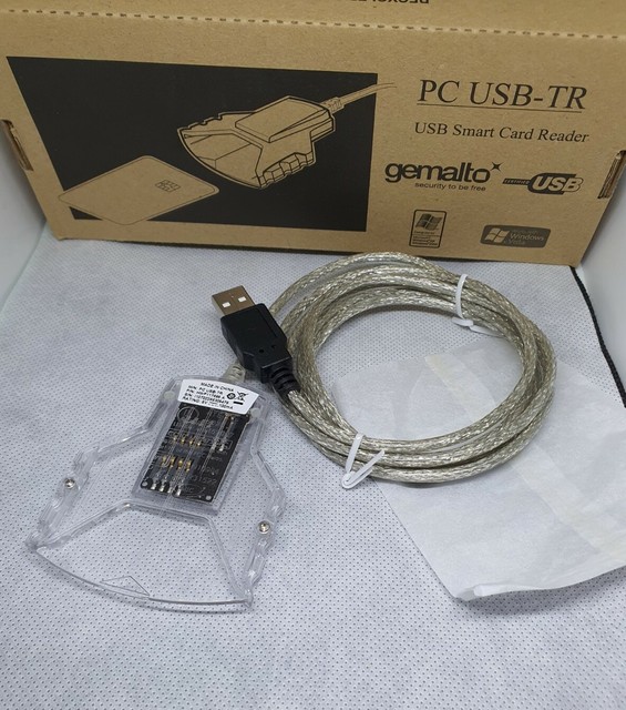 Gemalto PC Usb-tr Hwp117685e USB Smart Card Reader IDBridge CT30 for ...