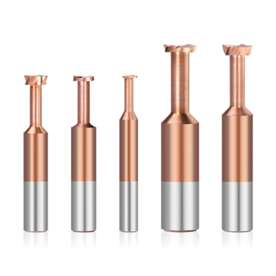 T Slot End Mill Milling Cutter 4 Flute Carbide for Wood Metal CNC ...