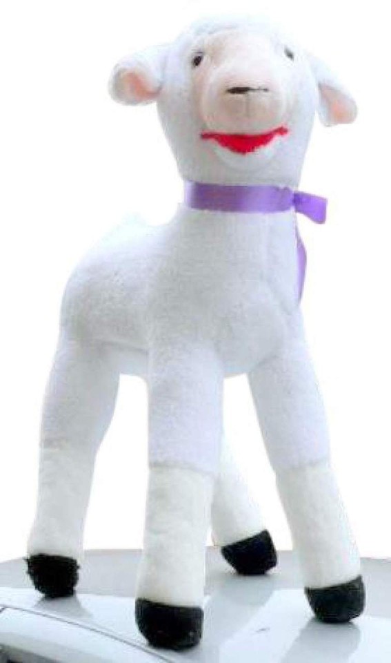 American Made Giant Stuffed Sheep 34 Inches Soft Plush Lamb Made in USA ...