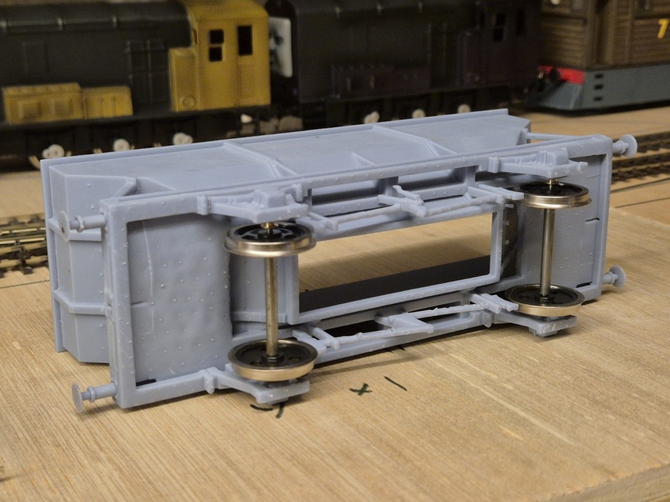 PAIR OO Gauge Ex Br Harton Colliery Hopper Wagon | eBay UK