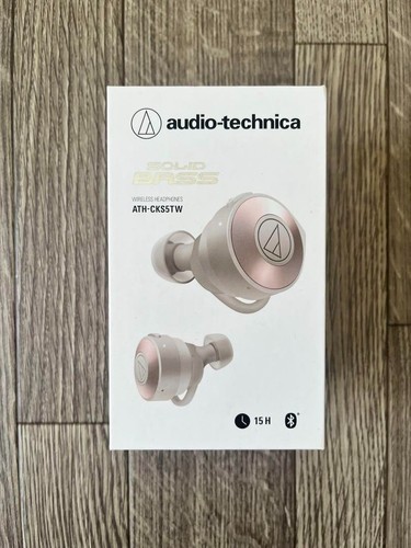 Écouteurs sans fil Audio-Technica ATH-CKS5TW beige antibruit | eBay