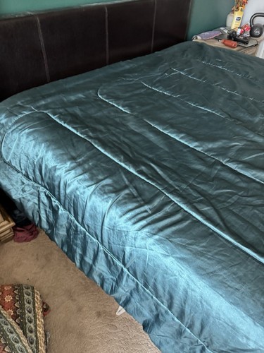 King size and Klein emerald green comforter | eBay