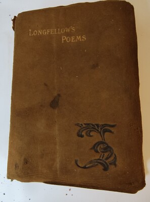 Vintage Longfellow Poem Book | eBay