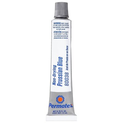 Permatex 80038 Prussian Blue Fitting Compound, 0.75 fl oz Tube, Package ...
