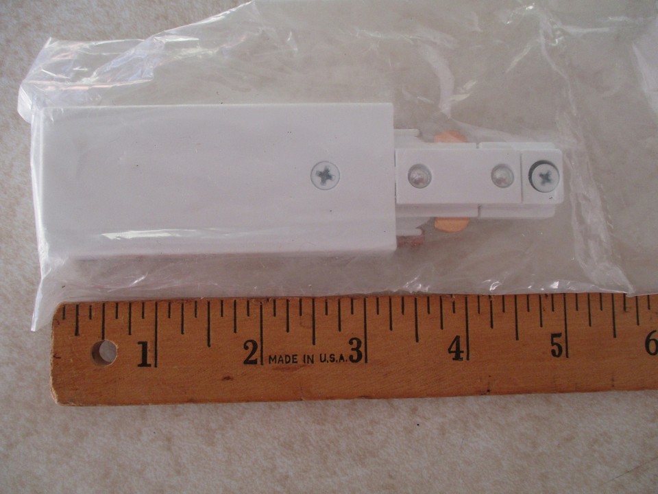 Contech Lighting LA-10 120V 60HZ 20A End Feed Connector Track Lighting ...