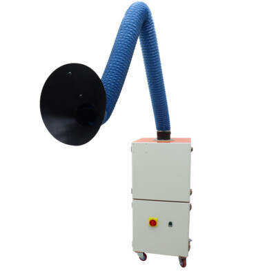 220V Welding Fume Extractor Mobile Unit 1800m³/h Airflow. Single Pipe ...