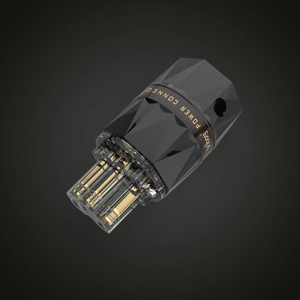 Viborg Pure Copper Gold 15A IEC Female Plug Connector for Hifi Power ...