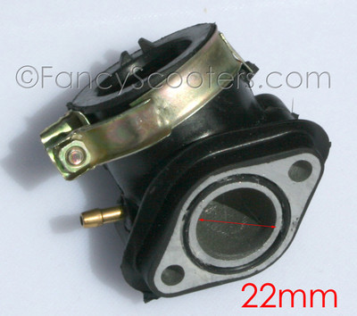 AMERICAN SPORTWORKS MANCO QUANTUM CARBIDE ZIRCON 150CC GO KART INTAKE ...