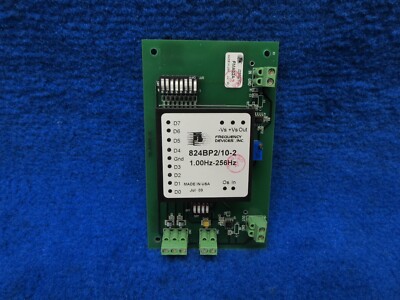 FREQUENCY Devices 824BP2/10-2, 1 Hz to 25.6 kHz Band-Pass Filter in ...