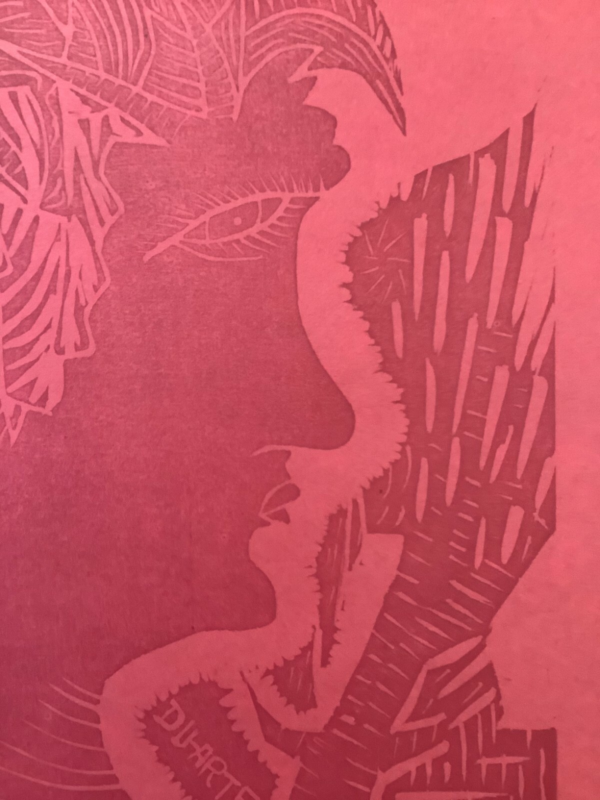 Cuban Art. Print by Benjamin Duarte. Untitled, ca 1962. Light cardboard ...