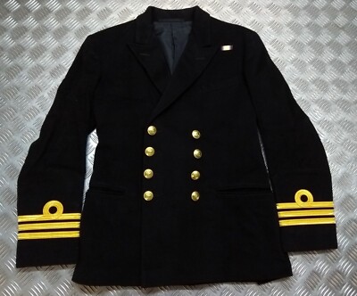 No1B Commander CDR Barathea Jacket British Royal Navy Size 100cm ...