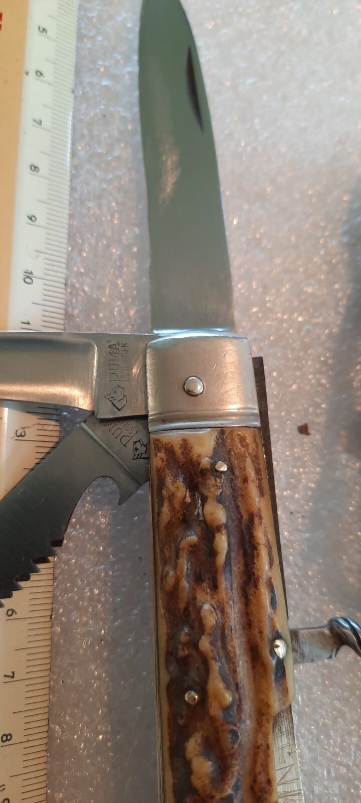 Puma Jagdmesser Hirschhorn 945 vintage | eBay.de