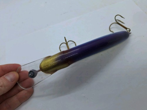 6" Slammer Tackle Deep Minnow Cisco Rattle Crankbait Jerkbait Musky ...