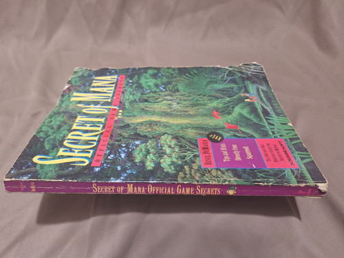 Secret Of Mana Official Game Secrets Prima Strategy Guide Squaresoft ...