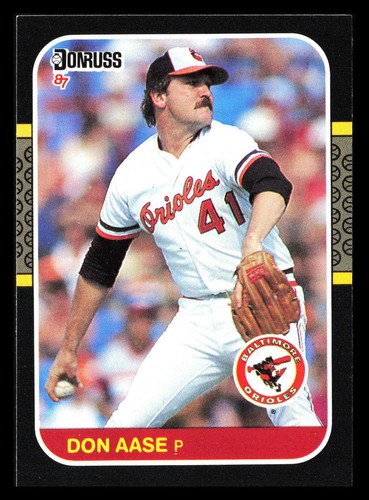 Don Aase 1987 Donruss #231 Baltimore Orioles BUY3GET1FREE | eBay