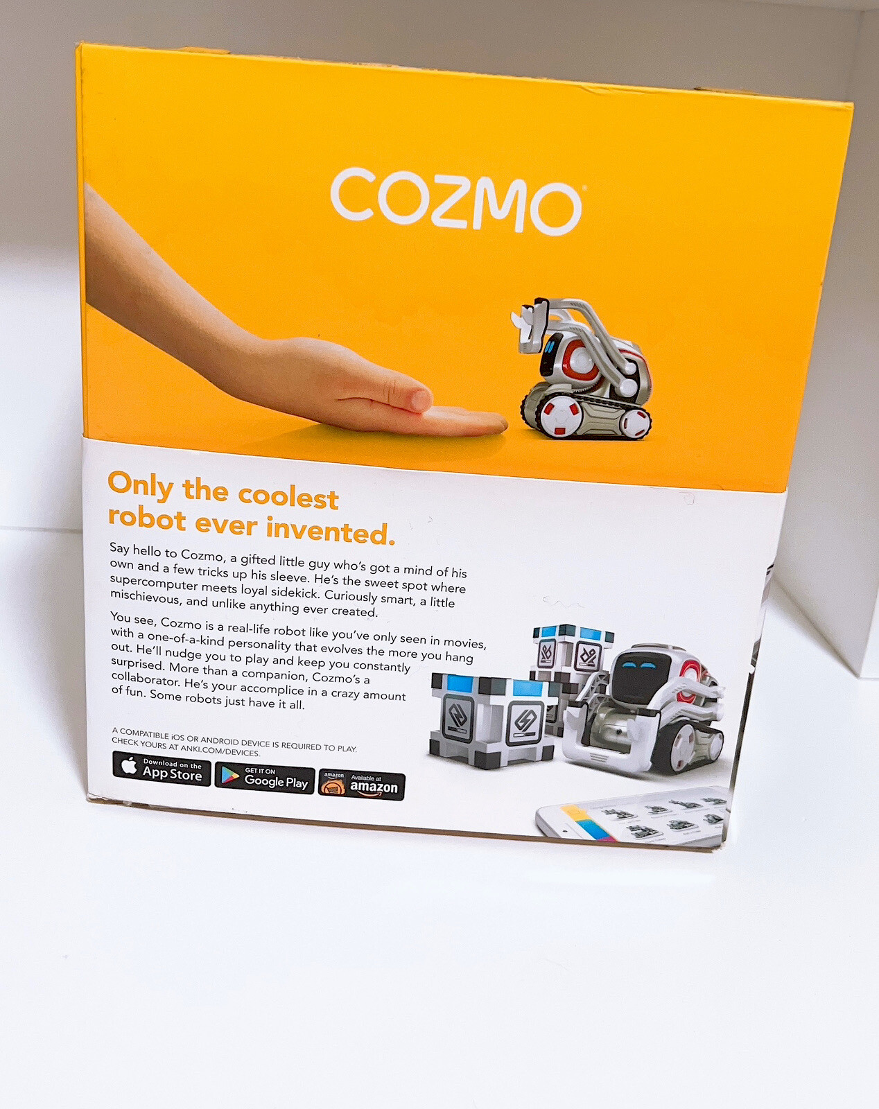 Anki Cozmo Robot Bundle with Box, Robot & Cubes Have Brand New ...