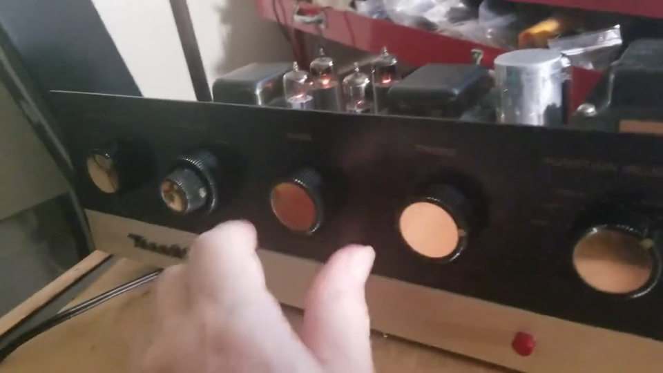 HEATHKIT SA-2 AMPLIFIER..MULLARDS...GONE OVER AND CLEAN STRONG PLAYER ...
