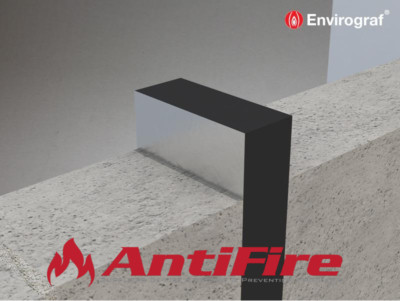 Intumescent Fire Rated Expansion Joint 1000mm Lengths - Fire Stopping ...
